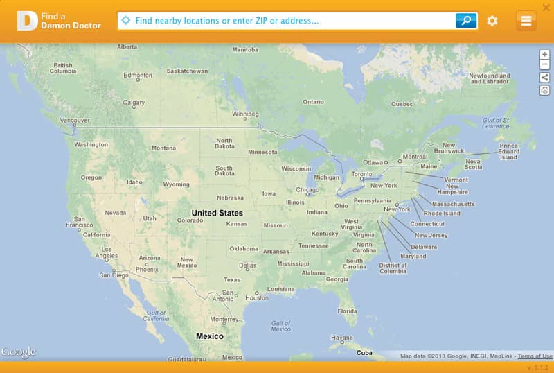 Ormco Releases an Enhanced Damon Doctor Locator | Orthodontic Products