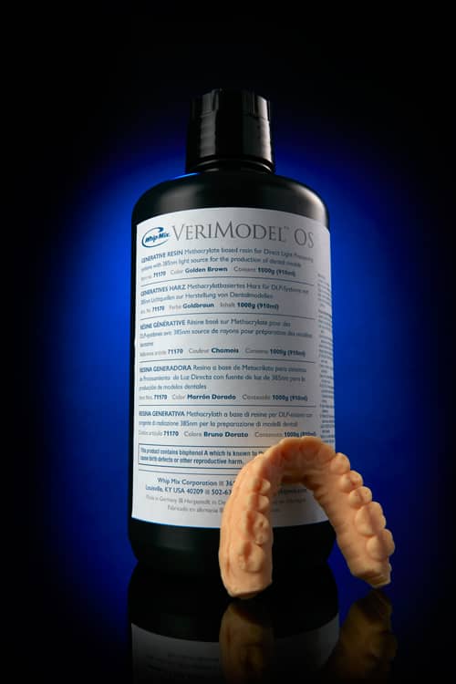 Whip Mix Introduces VeriModel OS Golden Brown 3D Print Resin Whip Mix Introduces VeriModel OS Golden Brown 3D Print Resin