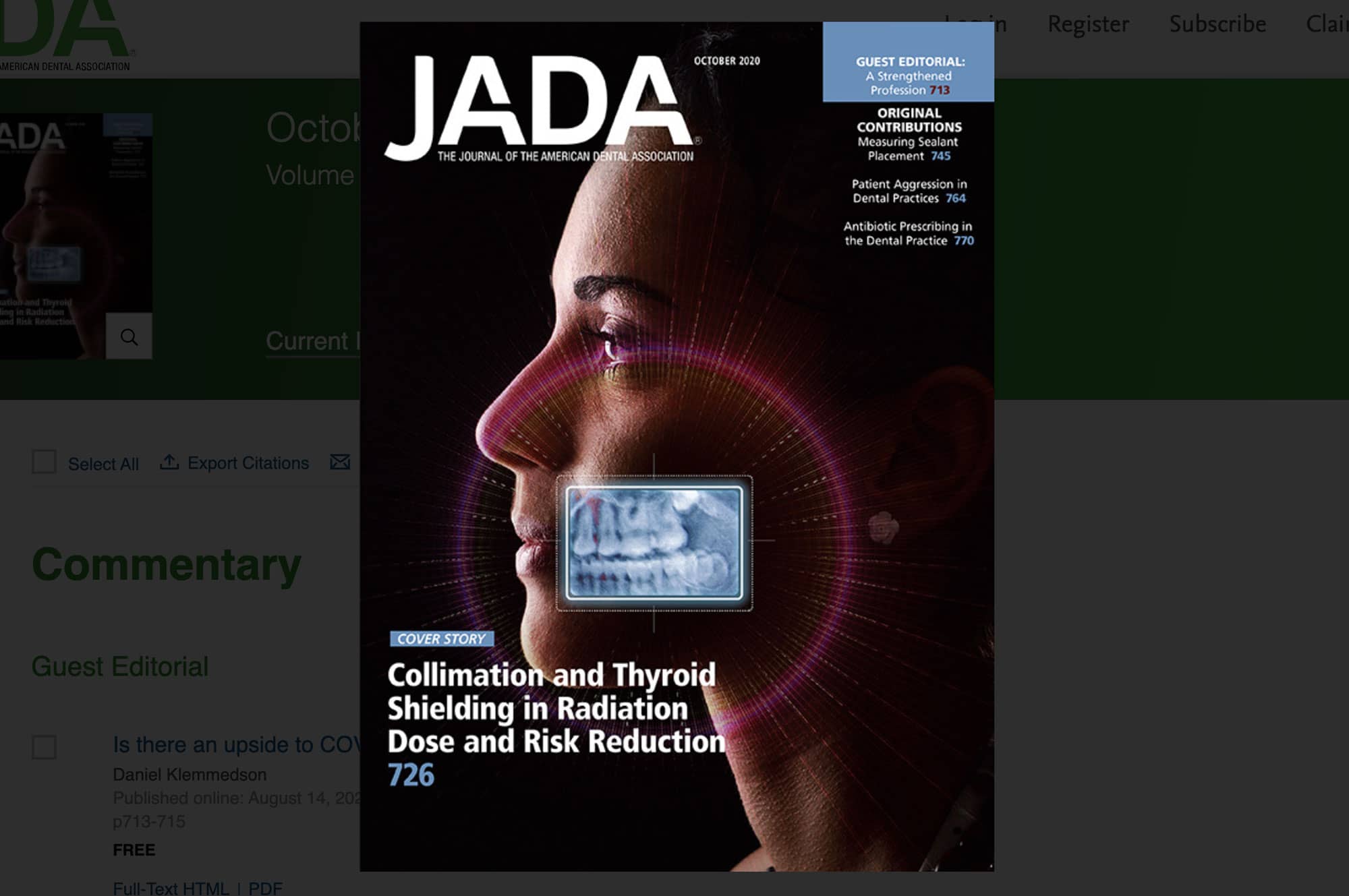 Jada Names New Editor in Chief, Dr John Timothy Wright | Orthodontic ...