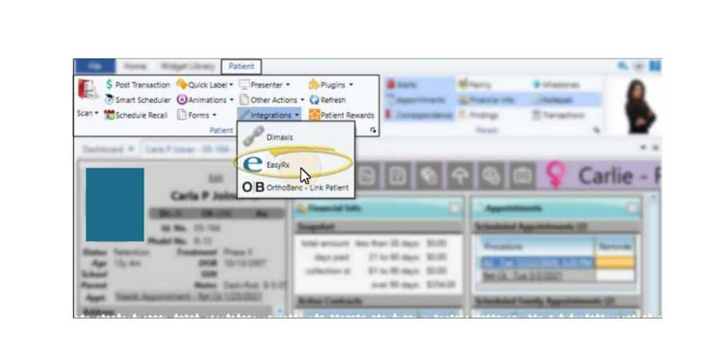 EasyRx Announces Integration with Ortho2 Edge Treatment Chart ...