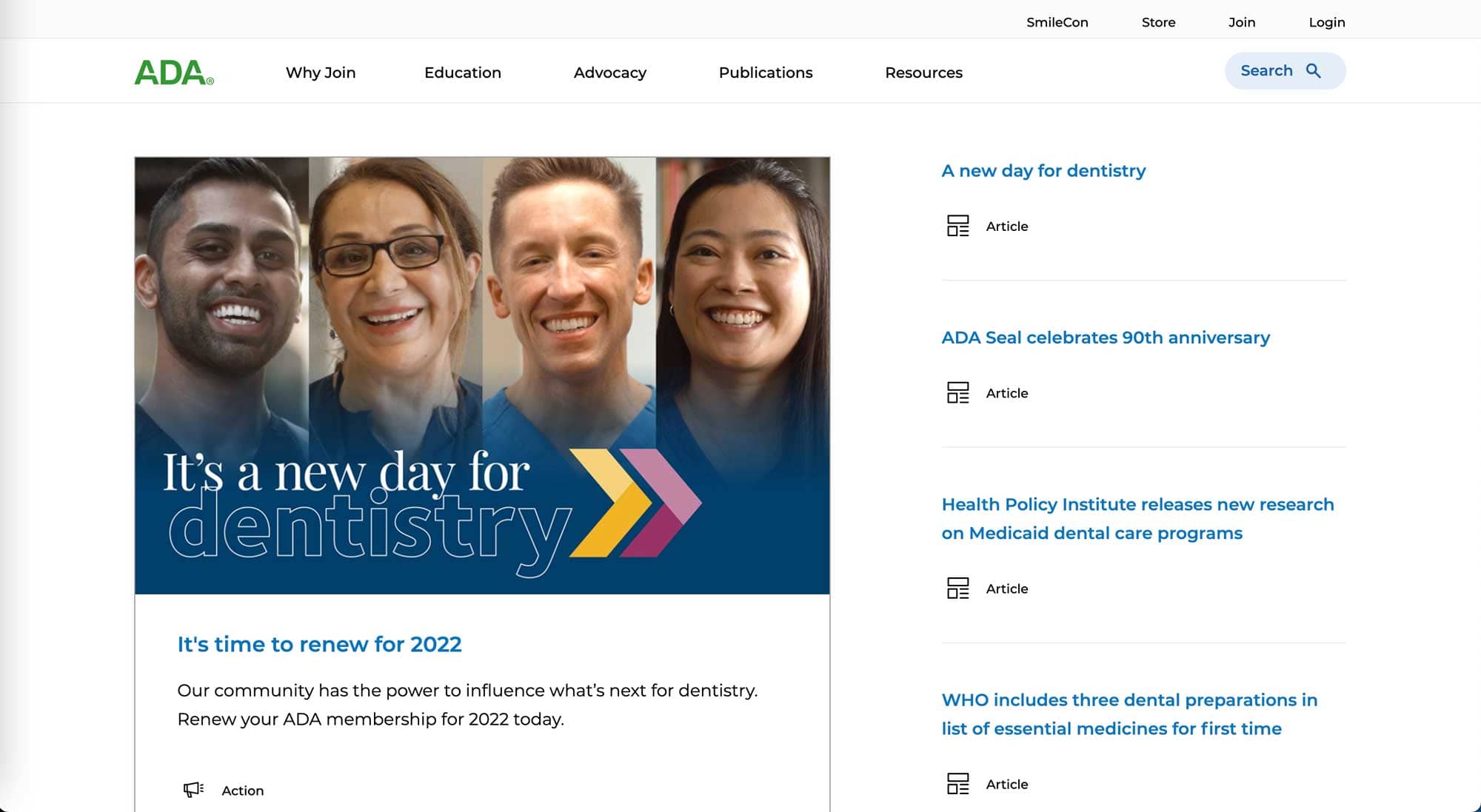 ADA Launches New, Reimagined Website for Members | Orthodontic Products