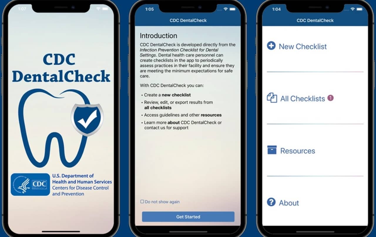 CDC DentalCheck App Includes Infection Control Requirements