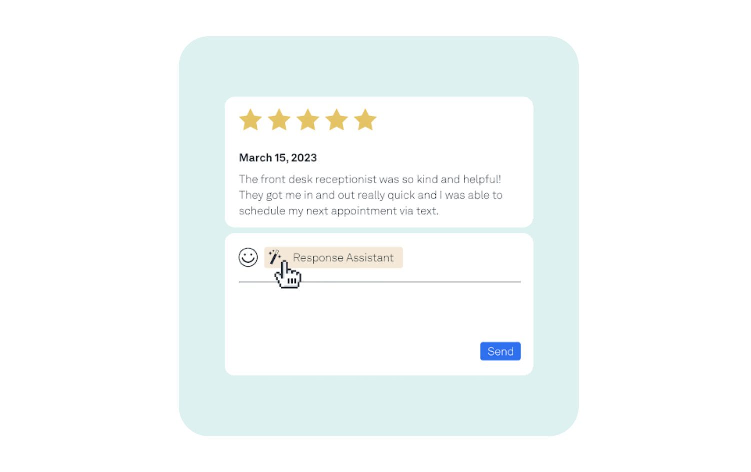 Weave Response Assistant Uses AI to Draft Responses